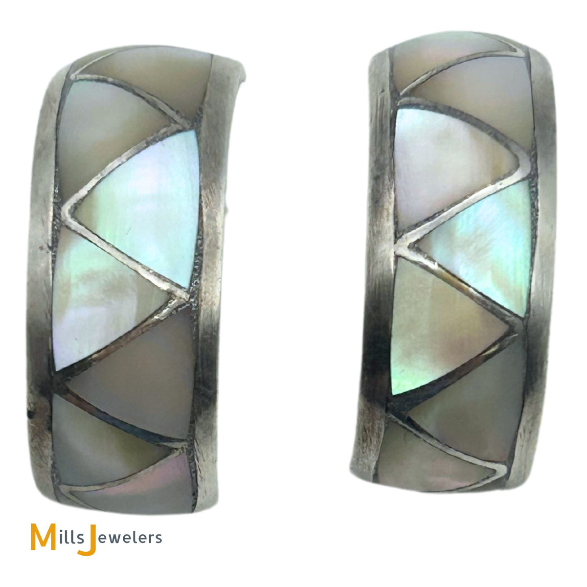 Lorrie & Marcie Kallestewa Zuni Sterling Silver Inlaid Lorrie & Marcie Kallestewa Zuni Sterling Silver Inlaid